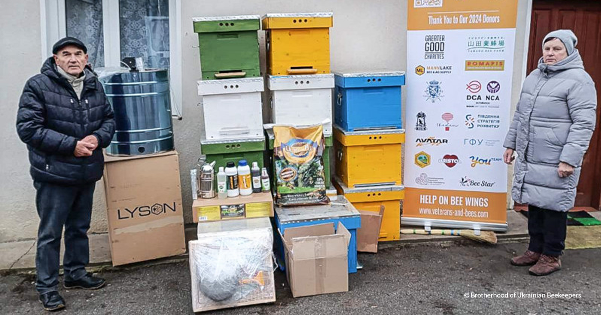 Rebuilding Hope, One Hive at a Time: Mykola’s Story